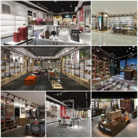 Shoes shop 3dsmax 3dmodel vray 360 - Download Free -3dbrute