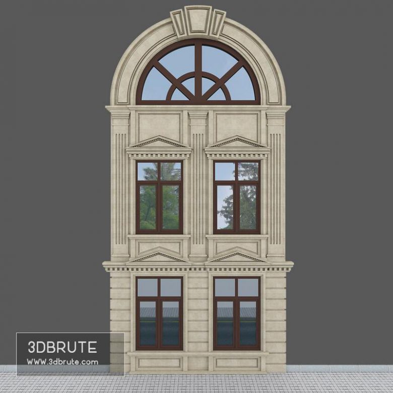 Classic Arch - Download -3d Models -3dbrute