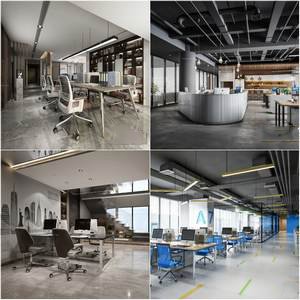 Office Space 3d model Buy Download 3dbrute