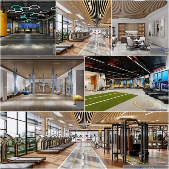 Gym & Entertainment 3dmodel download free 3d models 3dbrute