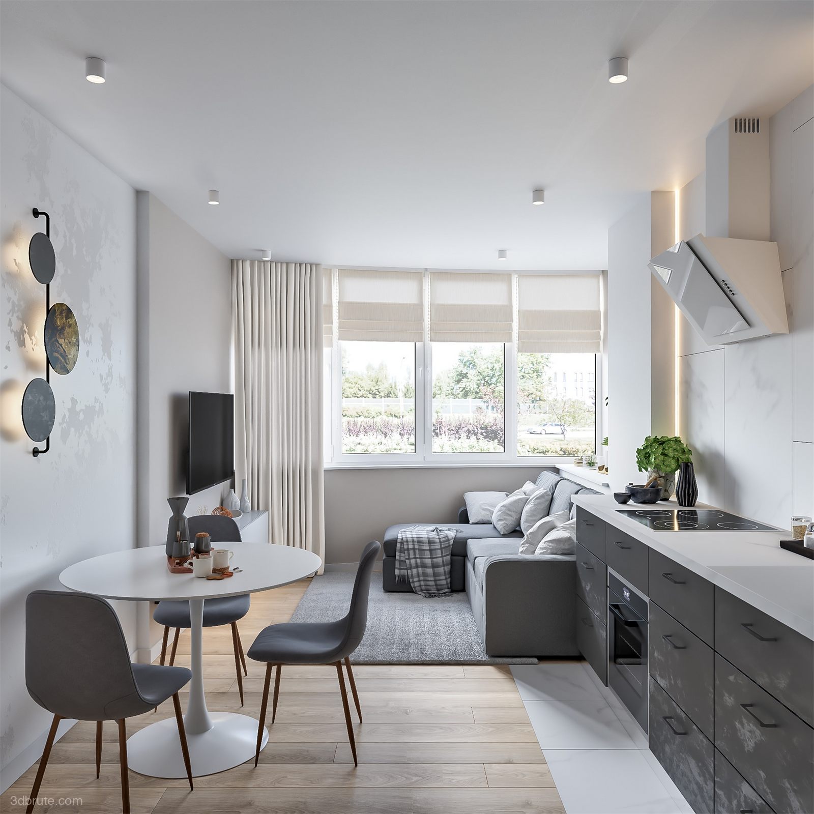 Yunxing Space-Nanjing-·Rong-LOFT Space Design idea 3dbrute