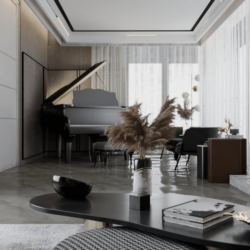 Living Room - 3dbrute : 3dmodel furniture and decor