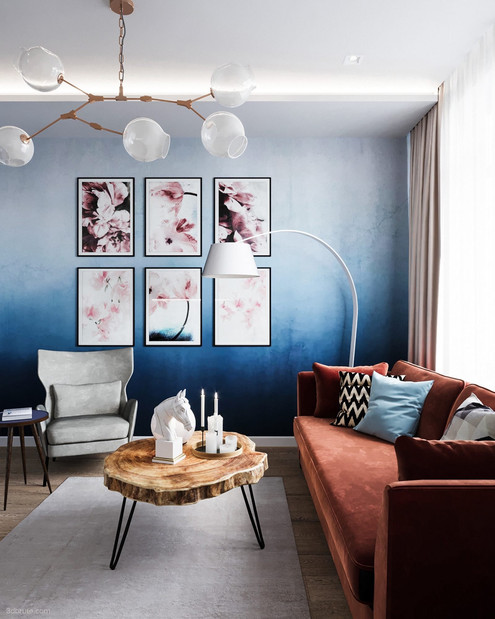 Colorful Nordic Design idea 3dbrute