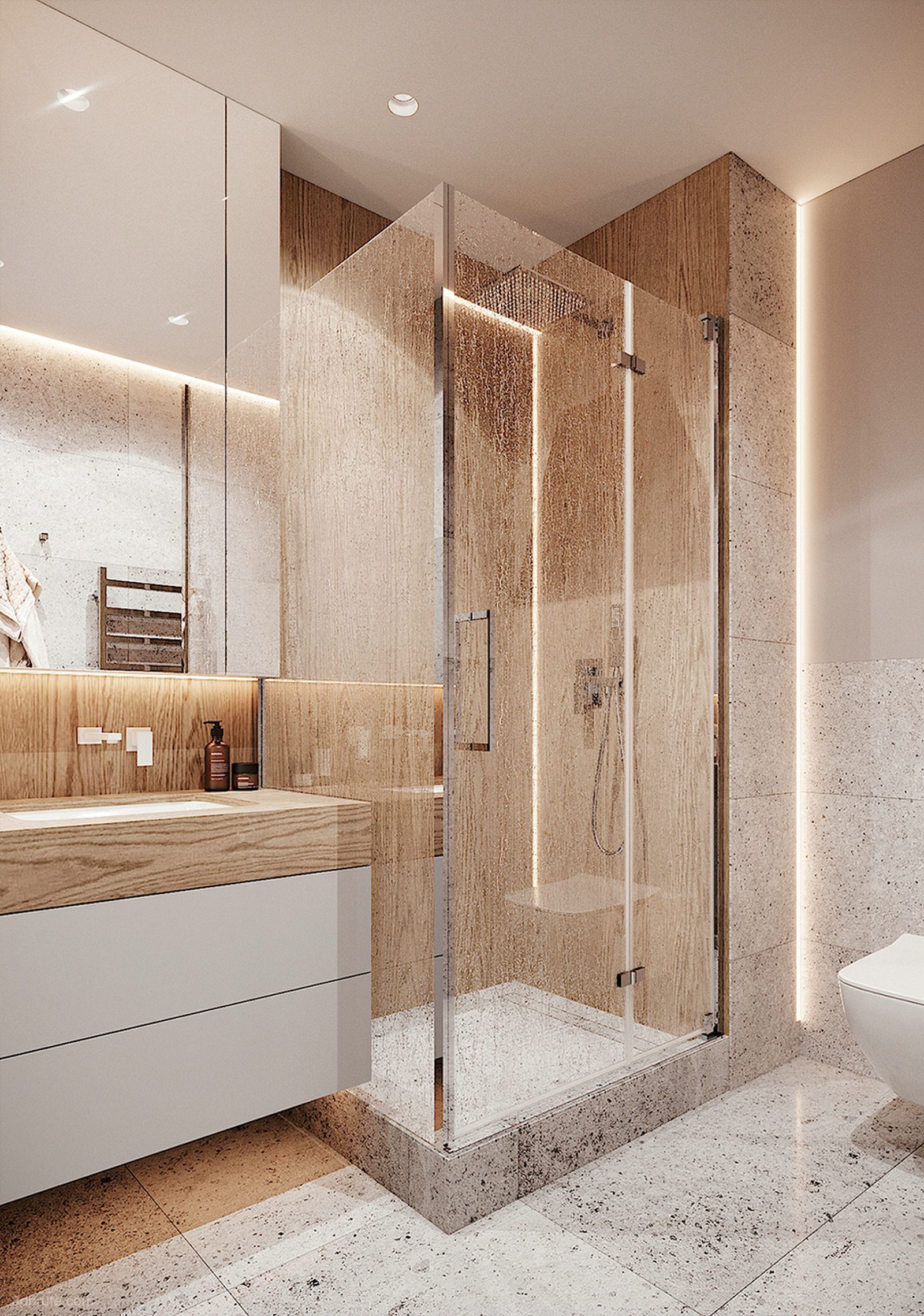 Exquisite and comfortable Nordic apartment-U-S new work idea 3dbrute