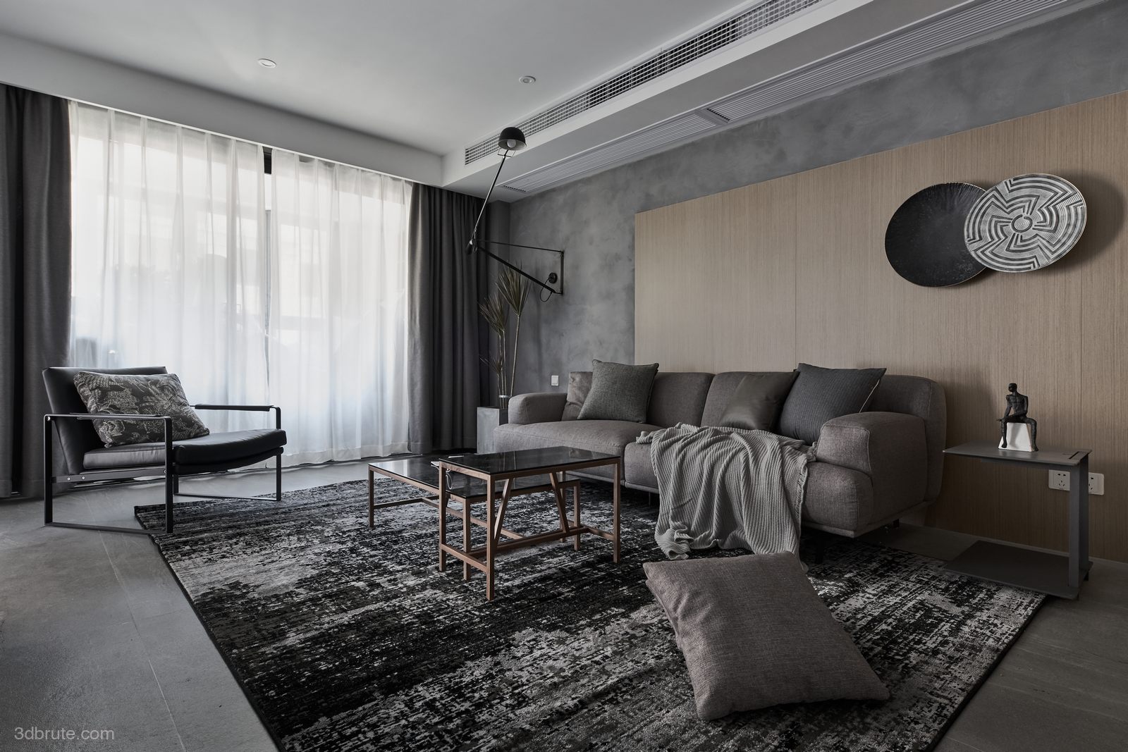 Force design new works-the space to pass free idea 3dbrute