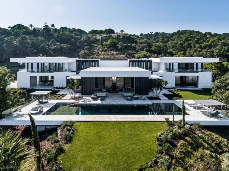 Foreign simple sense of nature modern residential design idea 3dbrute