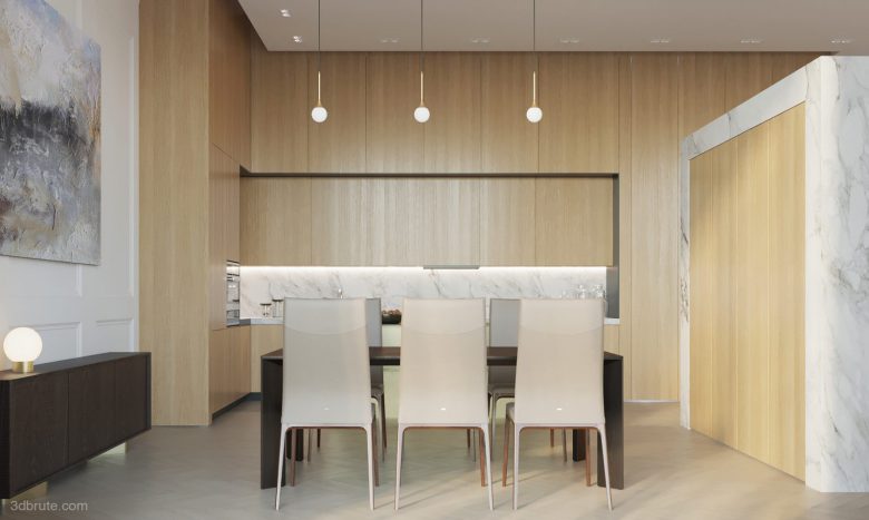 90 square meters design - Download -3d Models Free -3dbrute