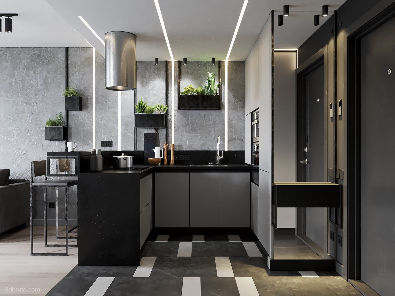 High-grade black is born with a mysterious style-the comfort of Nordic ...