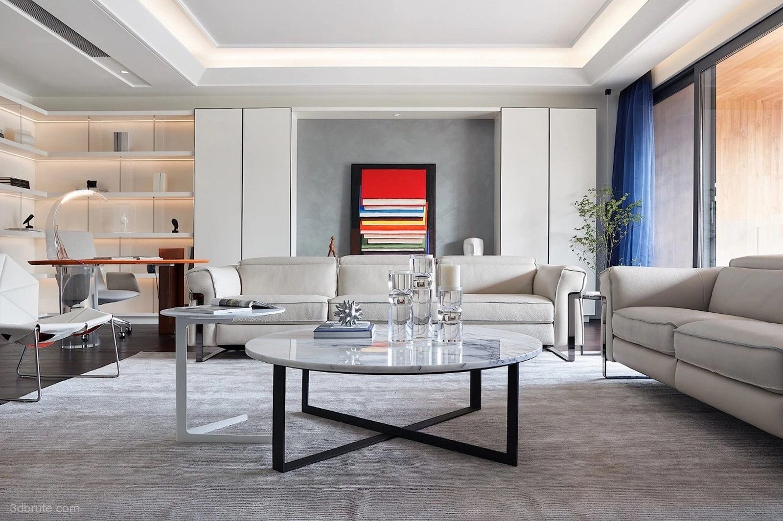 Hong Yiyuan's new 600m2 Art Villa-Top Private House idea 3dbrute