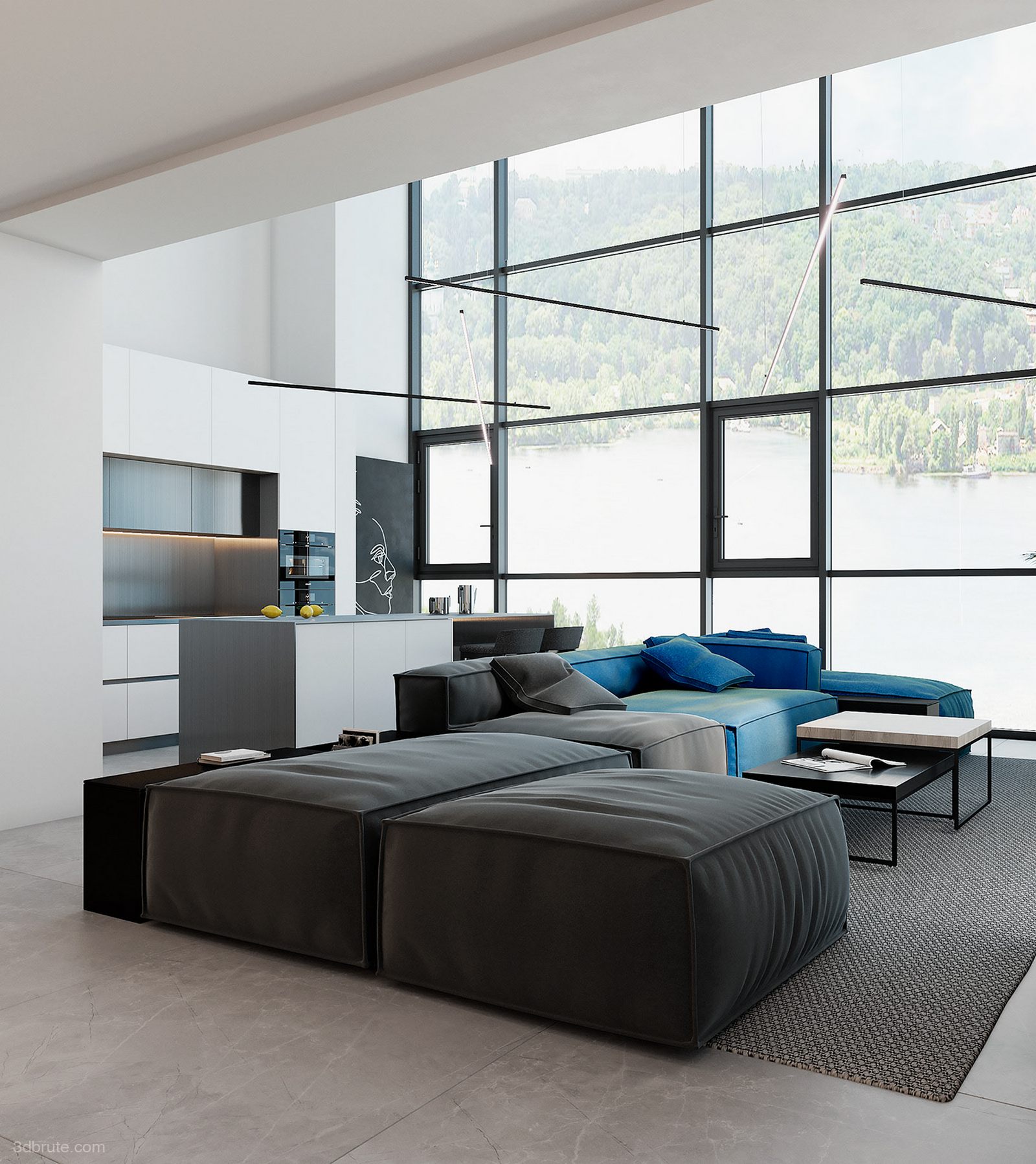 Minimalist wind meets exquisite white-elegant and comfortable modern ...