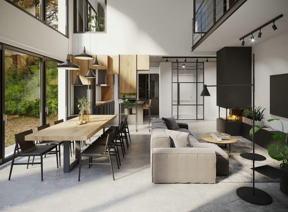 Matrix Contribution-Dongguan Zhonghai Wanfu model room idea 3dbrute