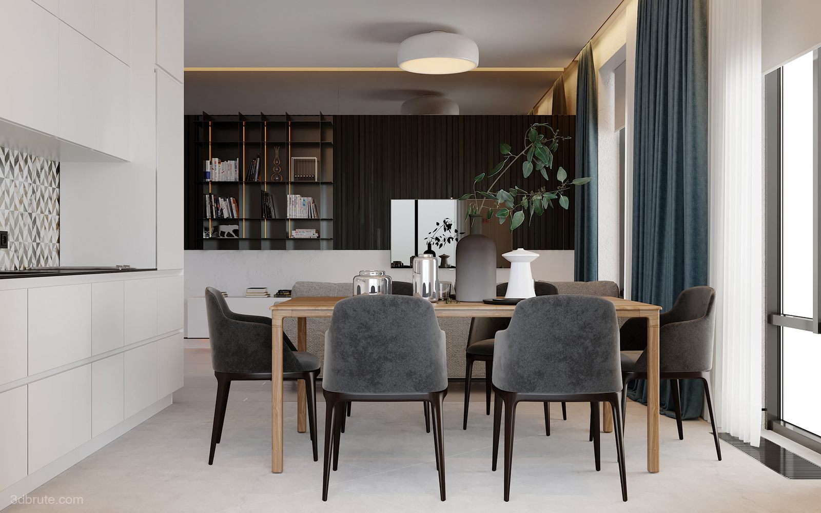 Streamlined and comfortable modern aesthetic-ultimate taste idea 3dbrute