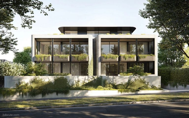 Foreign modern luxury design residential idea 3dbrute