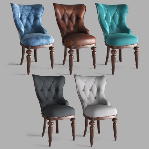 classic chair c - 3dbrute : 3dmodel furniture and decor