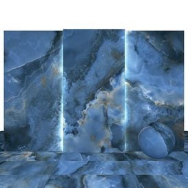 Dark Blue Onyx 01 3d model Buy Download 3dbrute