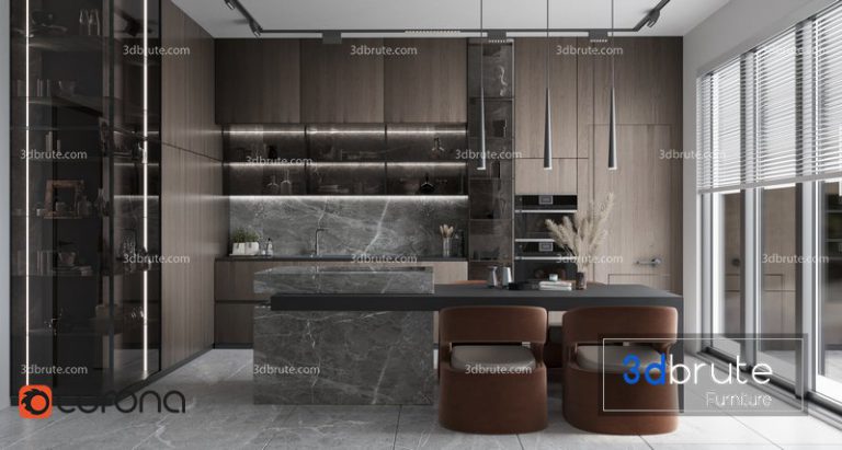 MG HOME KİTCHEN - Download -3d Models Buy-3dbrute