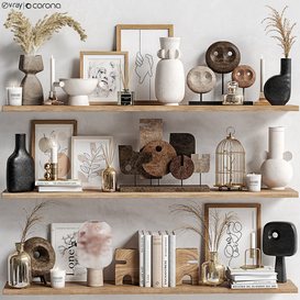 Decorative_Set_23 - 3dbrute : 3dmodel furniture and decor