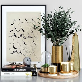 Decorative set 12 - 3dbrute : 3dmodel furniture and decor