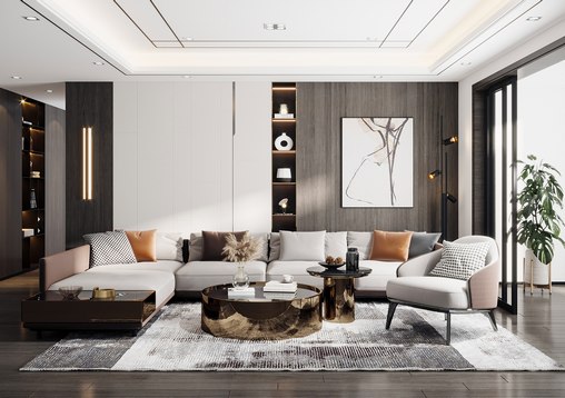 Living room 73 3d model Buy Download 3dbrute