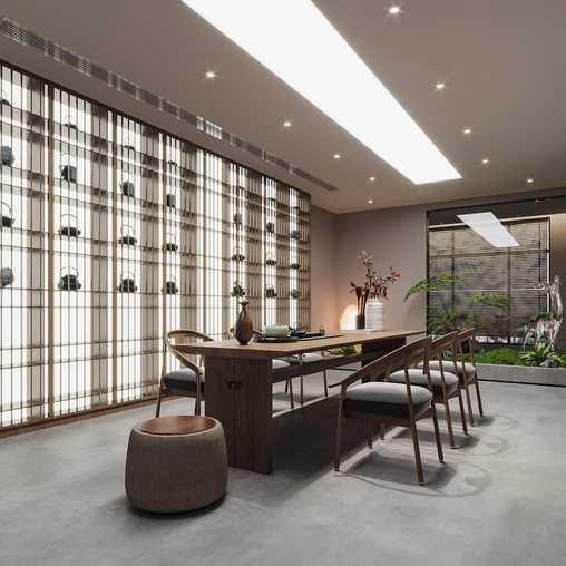 Tea room 3d model Buy Download 3dbrute