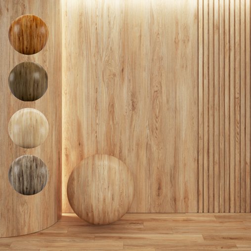 Collection Wood 01-Seamless 3d model Buy Download 3dbrute