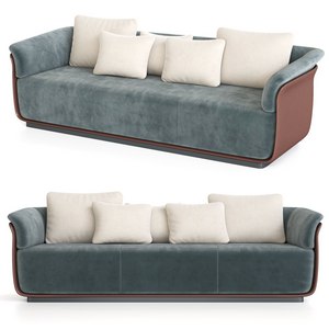 Capitol Collection Allure Sofa 3d model Buy Download 3dbrute