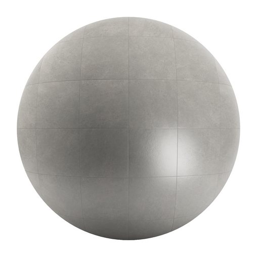 Cumulus Gray Concrete Floor Tile - 3dbrute: 3D Models for a New Earth ...