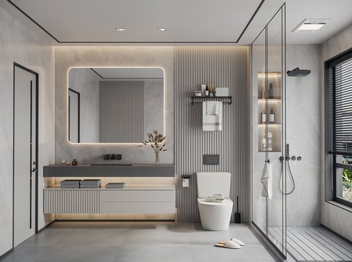 Bathroom 34 3d model Buy Download 3dbrute