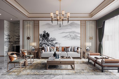 Living Room 154 3d model Buy Download 3dbrute