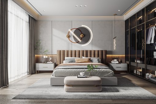 Bedroom 37 3d model Buy Download 3dbrute