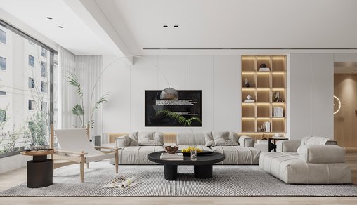 Living Room 158 - 3dbrute : 3dmodel furniture and decor