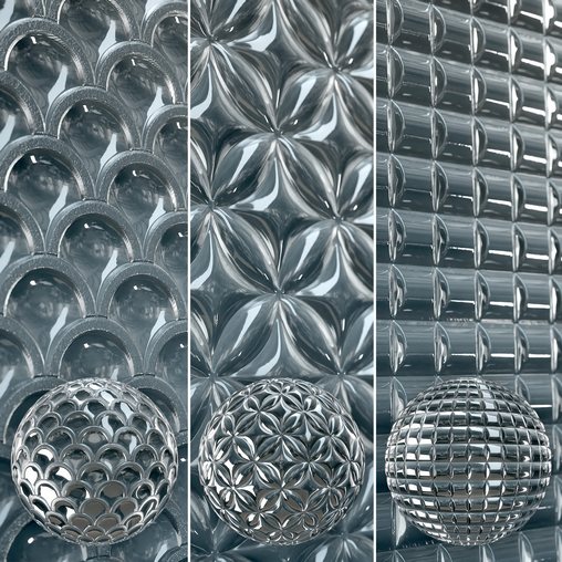 Glass 4K Materials V1-1 - 3 materials - 3dbrute : 3dmodel furniture and ...