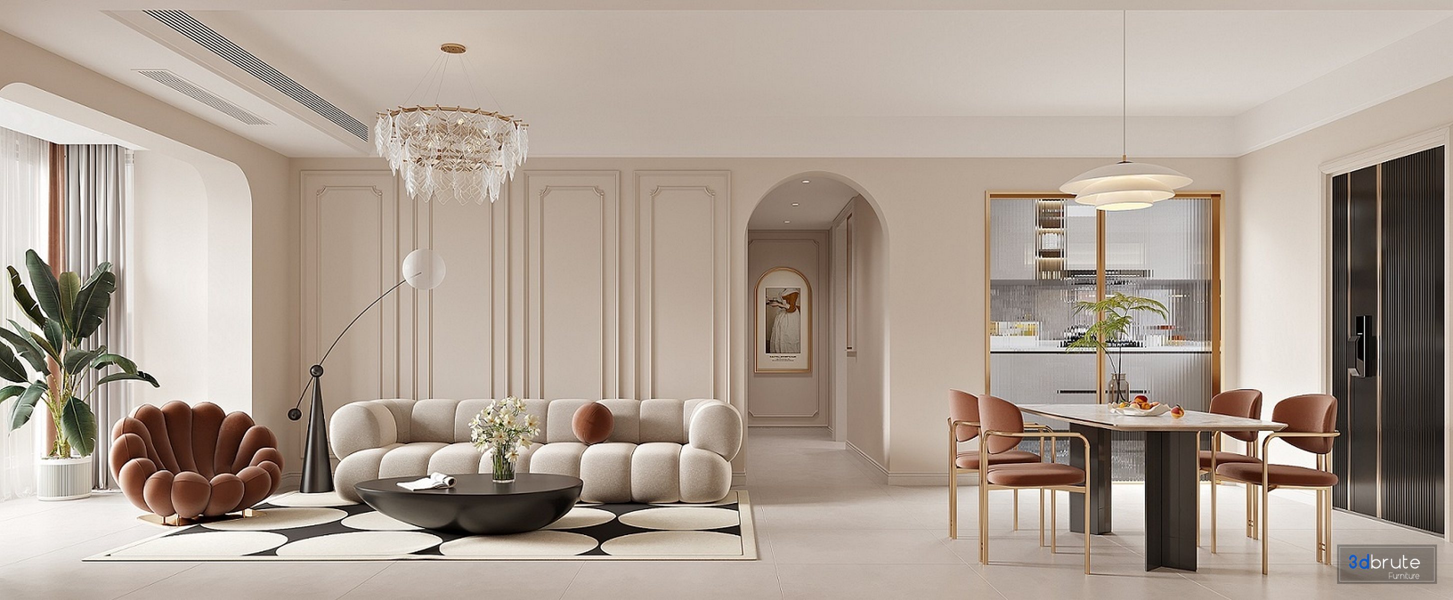 Living Room 6 3d Model 3ds Max Download Free Living Room 6 3d Model 3ds Max Download Free