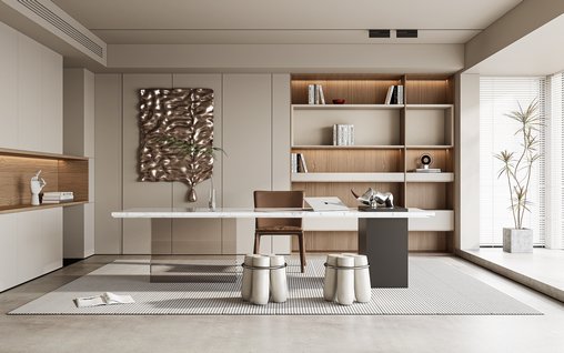 Modern Office - 3dbrute : 3dmodel furniture and decor