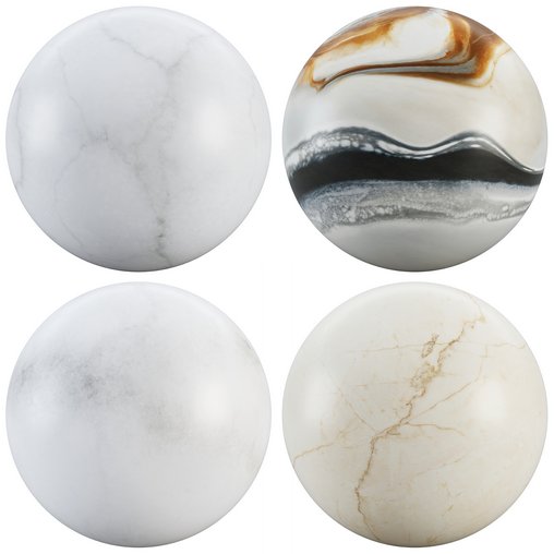 Collection Marble 91 - 3dbrute : 3dmodel furniture and decor