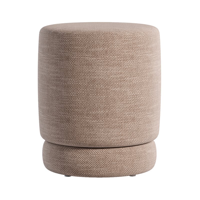 Dual Pouffe - Ochre 3d model Buy Download 3dbrute
