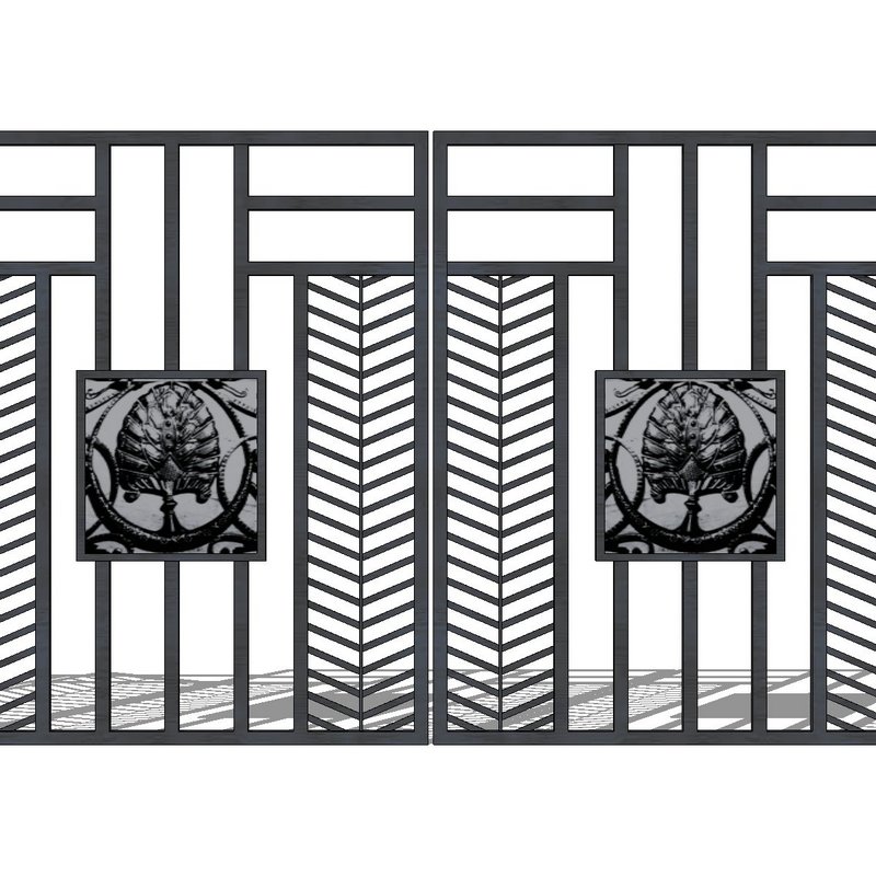 Gate 3d model Buy Download 3dbrute