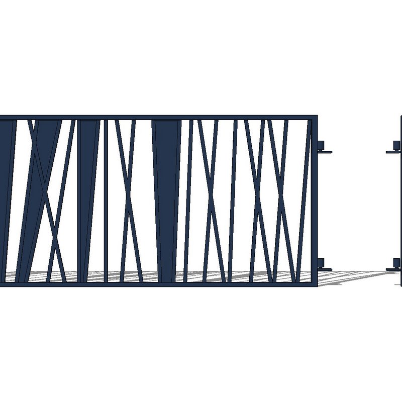 Gate 3d model Buy Download 3dbrute