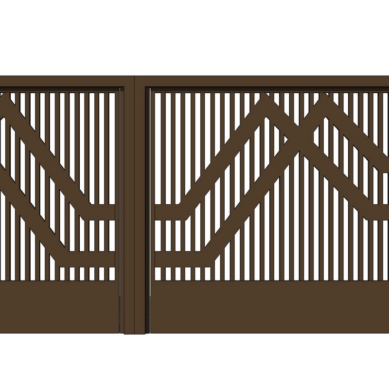 Gate 3d model Buy Download 3dbrute