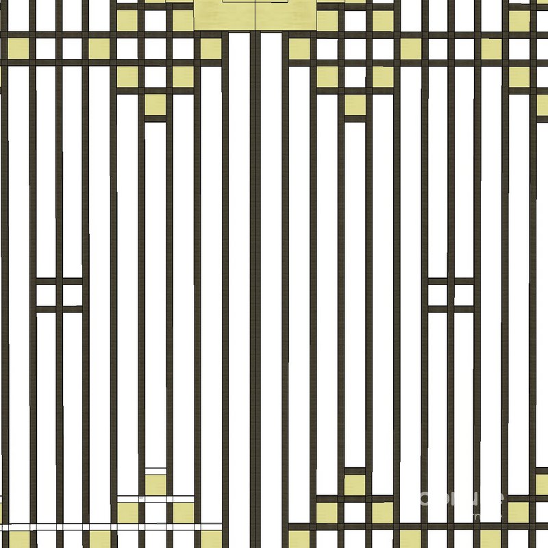 Gate 3d model Buy Download 3dbrute