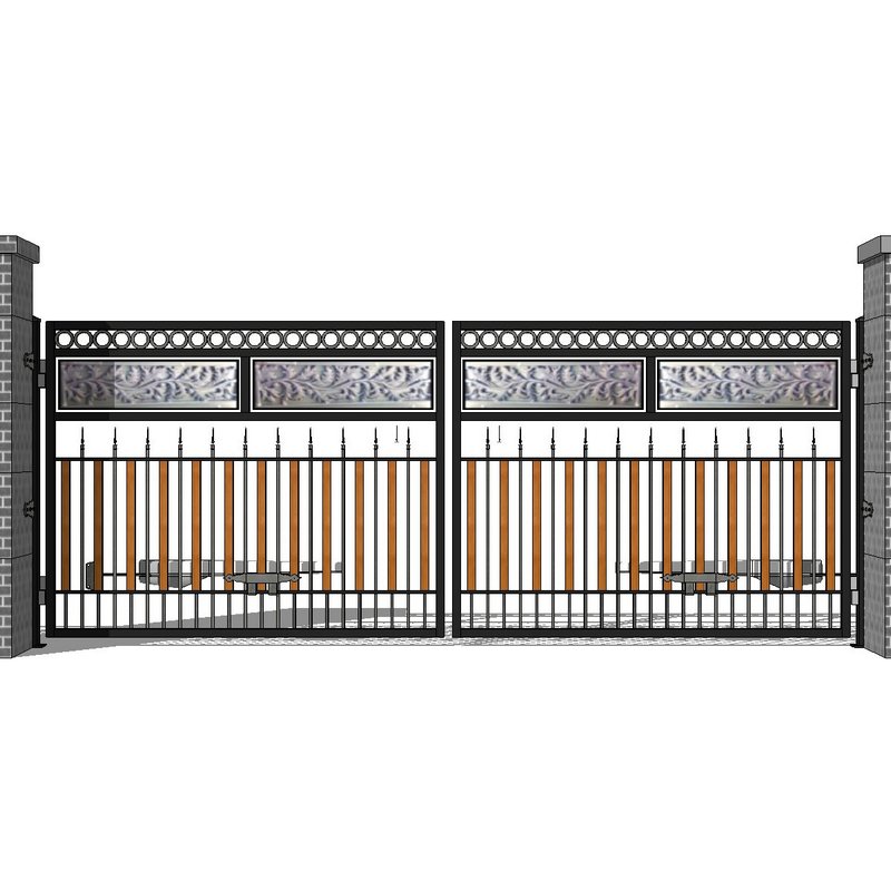 Gate 3d model Buy Download 3dbrute