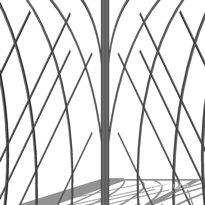 Gate 3d model Buy Download 3dbrute