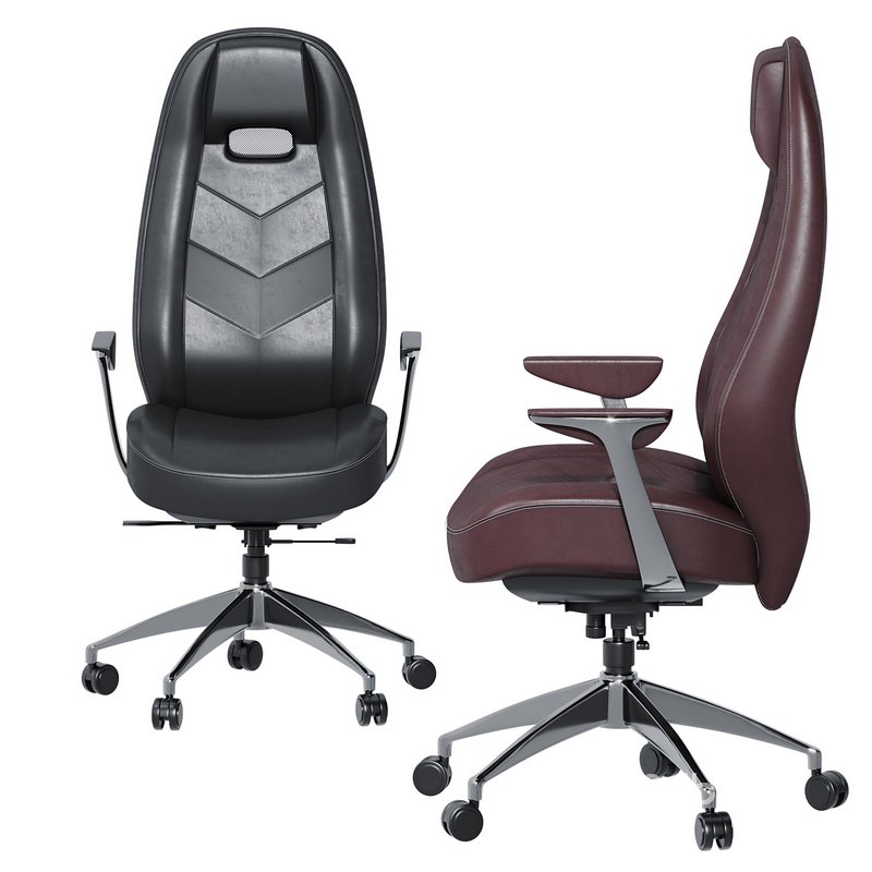 Office Chair-ZEN EXECUTIVE CHAIR 01 - 3dbrute : 3dmodel furniture and decor