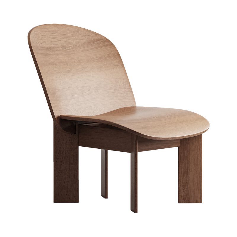 CHISEL LOUNGE CHAIR 3d model Buy Download 3dbrute