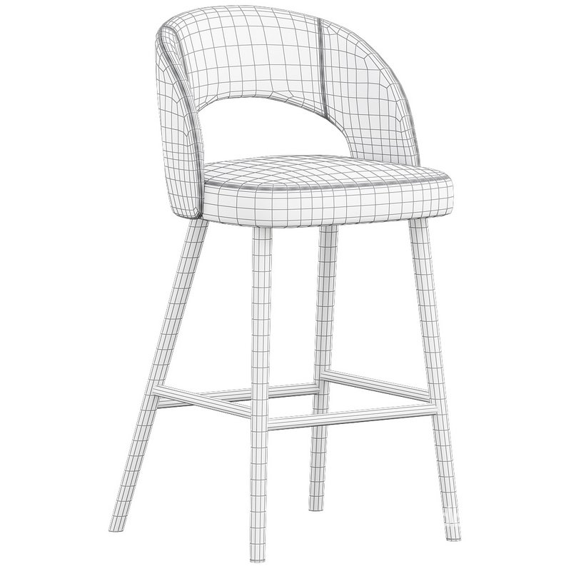 LV 102 Stool 3d model Buy Download 3dbrute