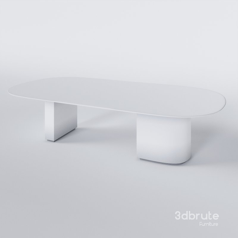 Wood table 3d model Buy Download 3dbrute