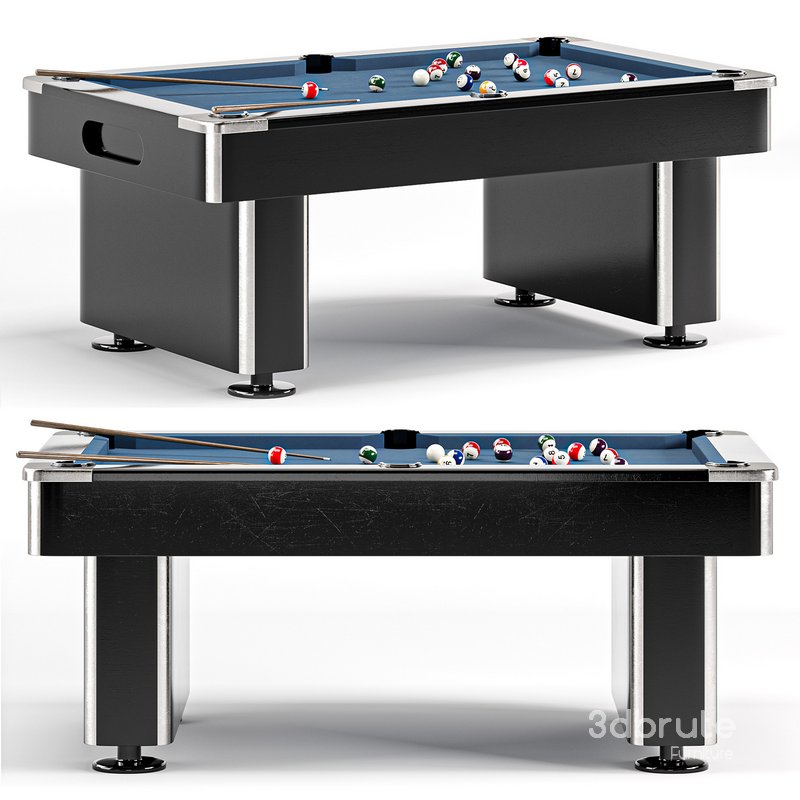 Mightymast 7ft Speedster Pool Table 3d model Buy Download 3dbrute