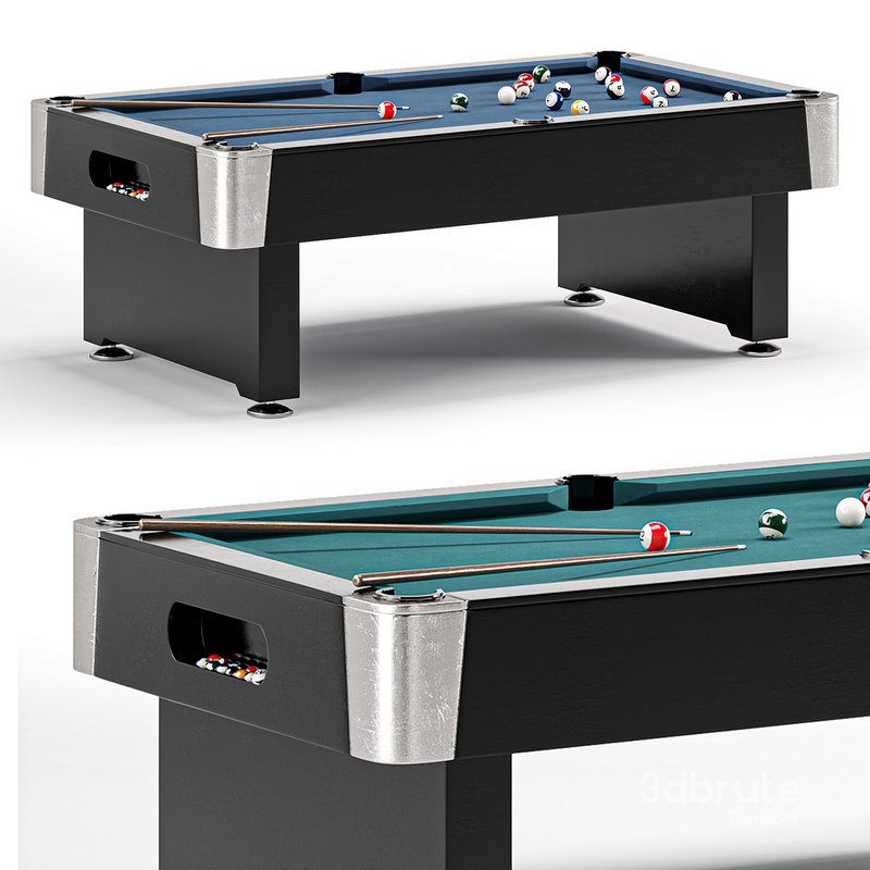 Mizerak Dakota 8 Slatron Billiard Table 3d model Buy Download 3dbrute