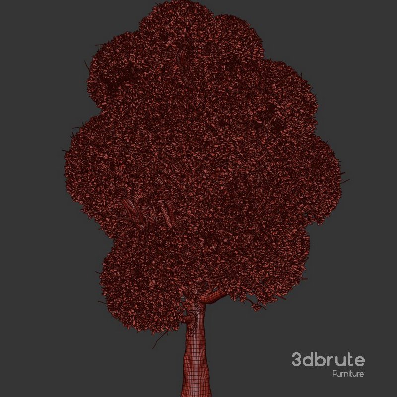 spherical tree2 3d model Buy Download 3dbrute