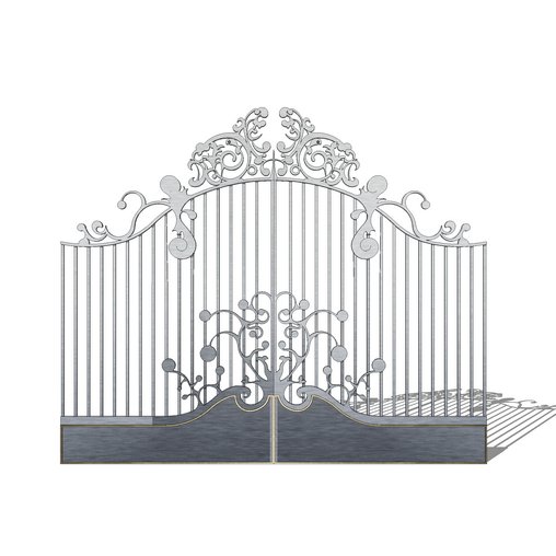 Gate 3d model Buy Download 3dbrute